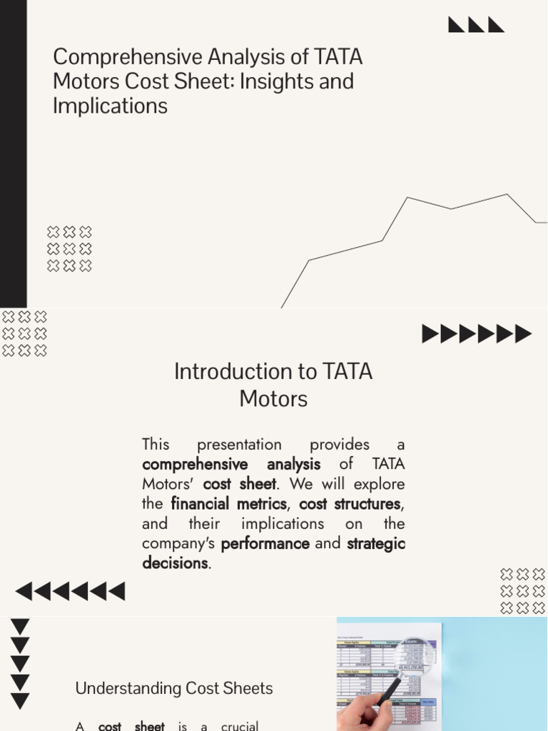 TATA Motors Cost Sheet Analysis 2024 | PDF | Cost | Cost Accounting