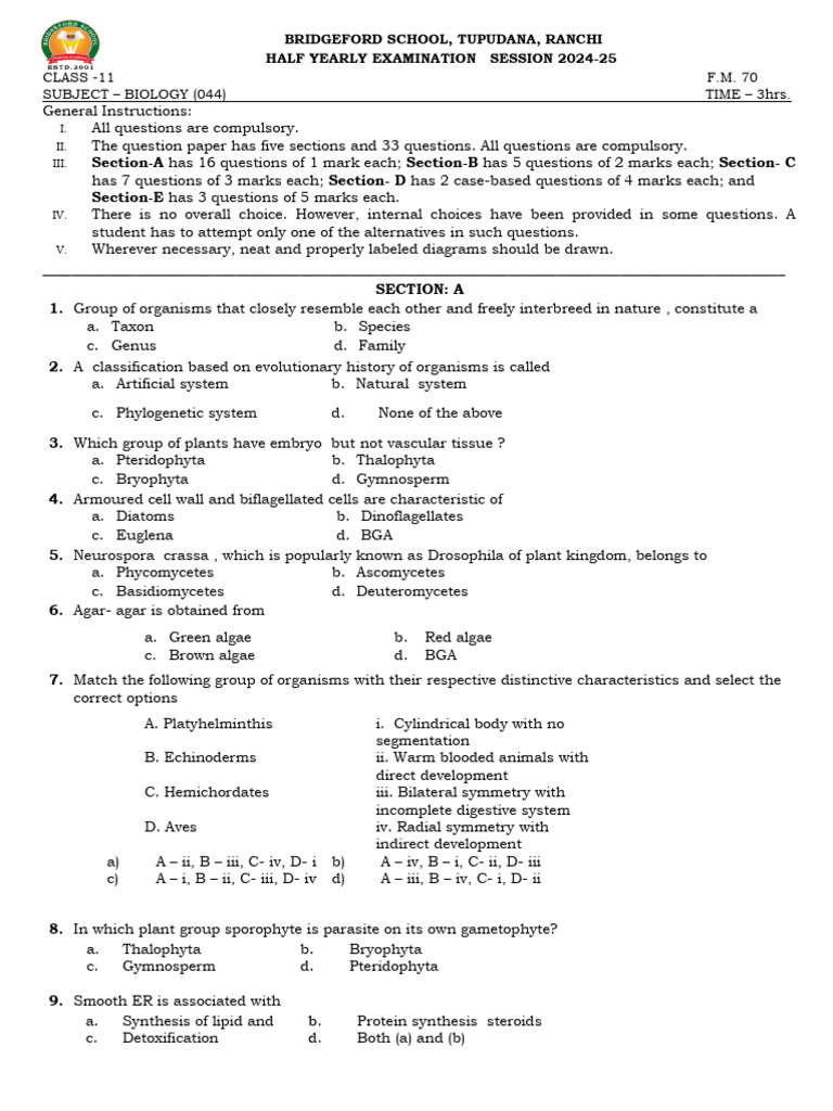 Xi Science Question Paper | PDF | Chemical Bond | Covalent Bond