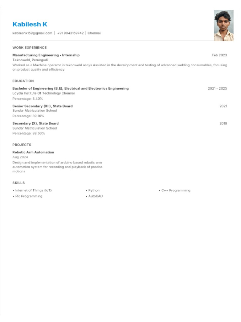 Final Resume | PDF