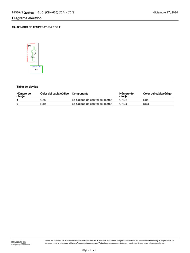 Esquema T9 Nissan | PDF