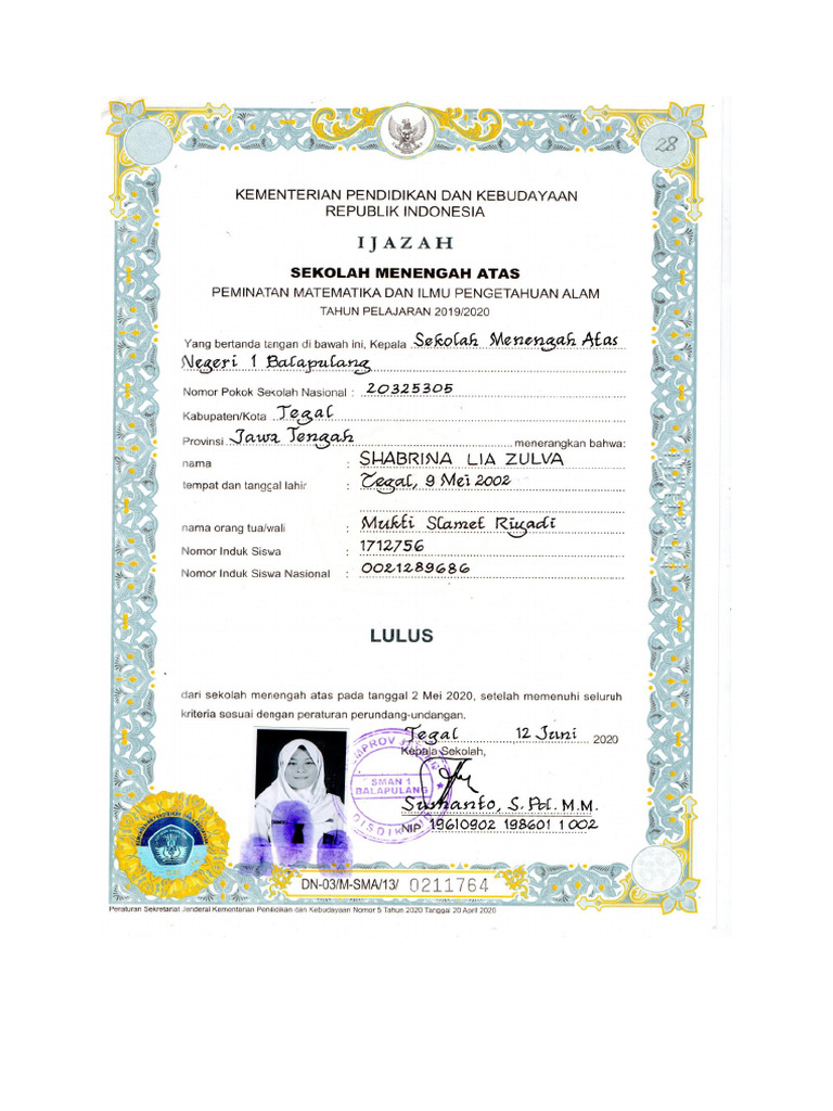 IJAZAH | PDF