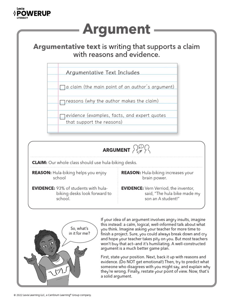 Comprehension Anchor Charts | PDF | Reason | Argument