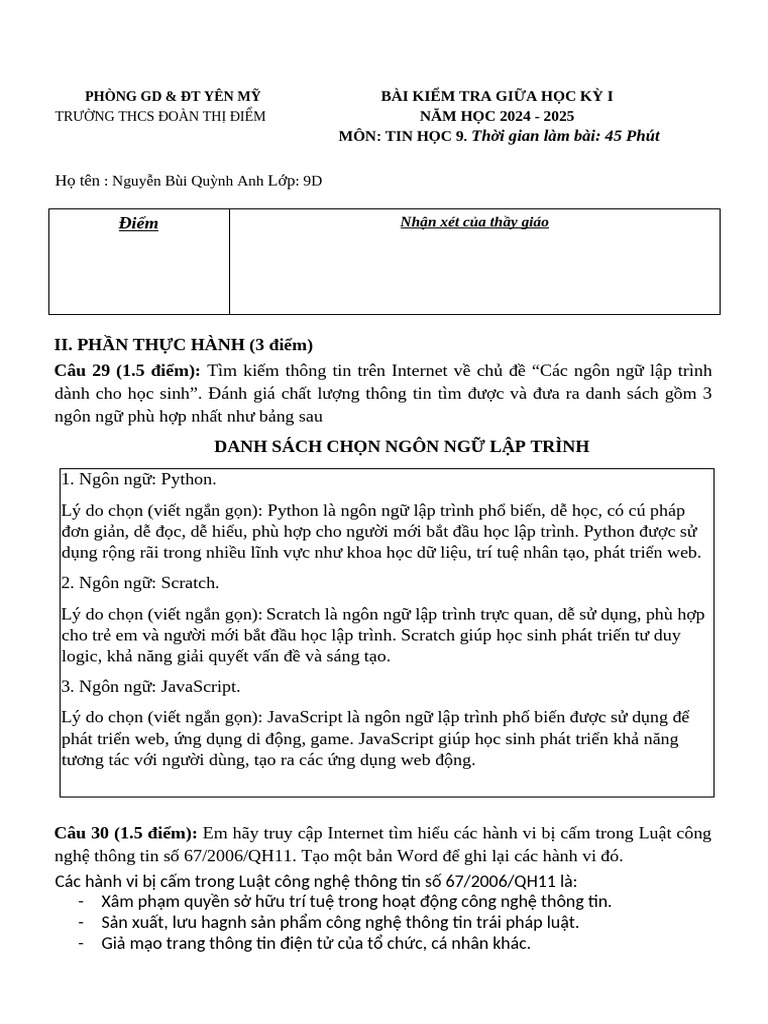 Nguyen Bui Quynh Anh | PDF