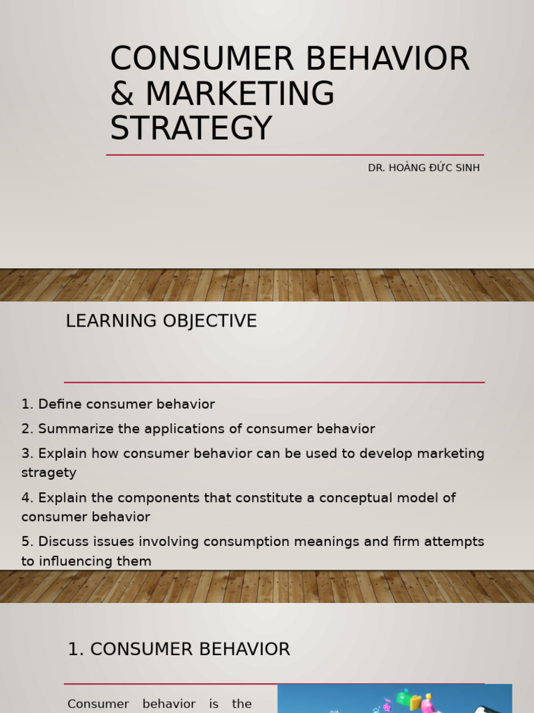 Chapter 1 | PDF | Marketing | Consumer Behaviour