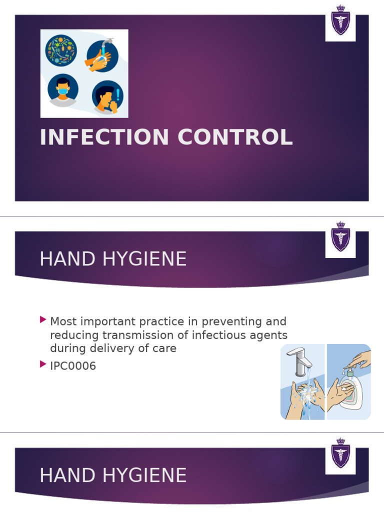 Infection Control | PDF | Injection (Medicine) | Infection