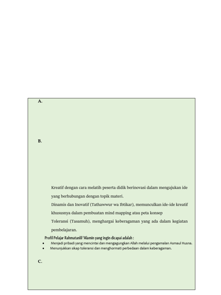 Modul Ajar Tpack | PDF