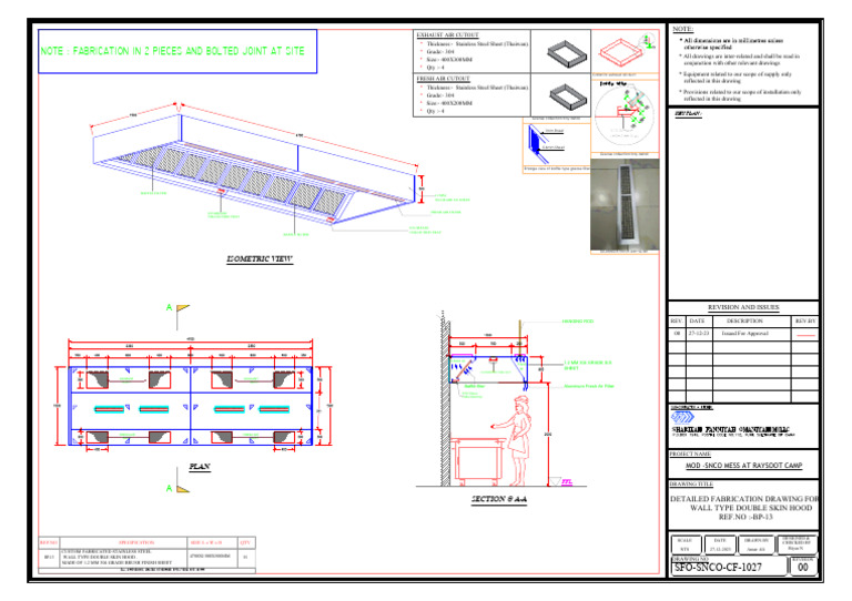 BP-13 Bakery Hood | PDF | Equipment | Building Engineering