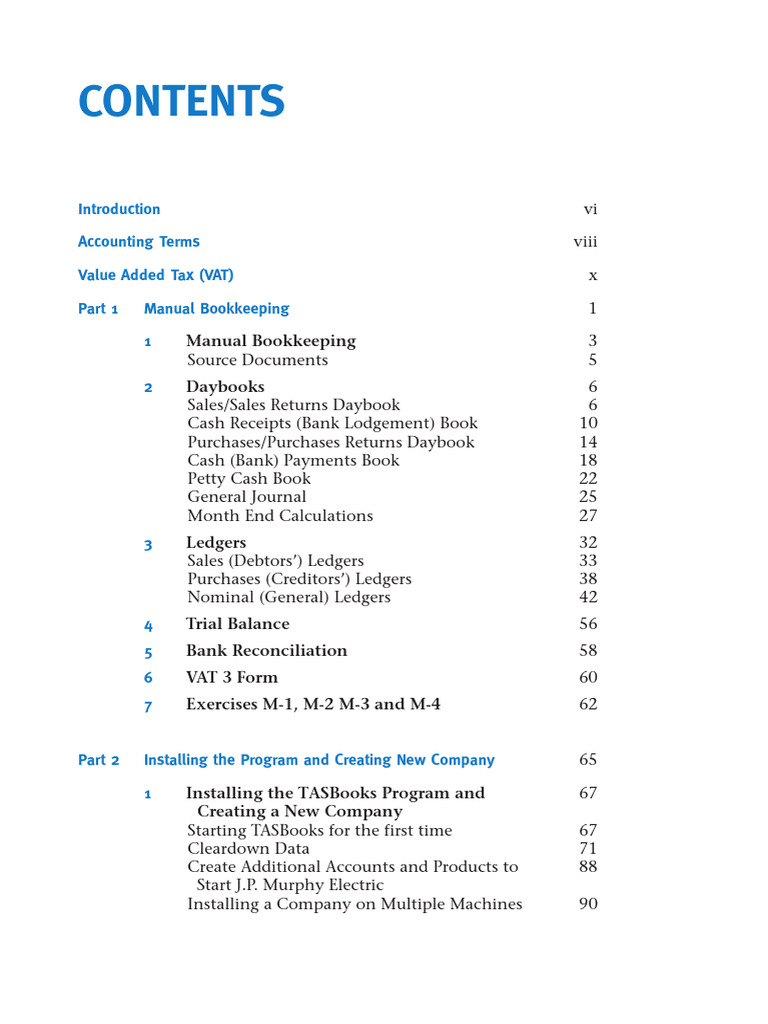 Manual and Computerised Bookkeeping Guide | PDF | Debits And Credits ...