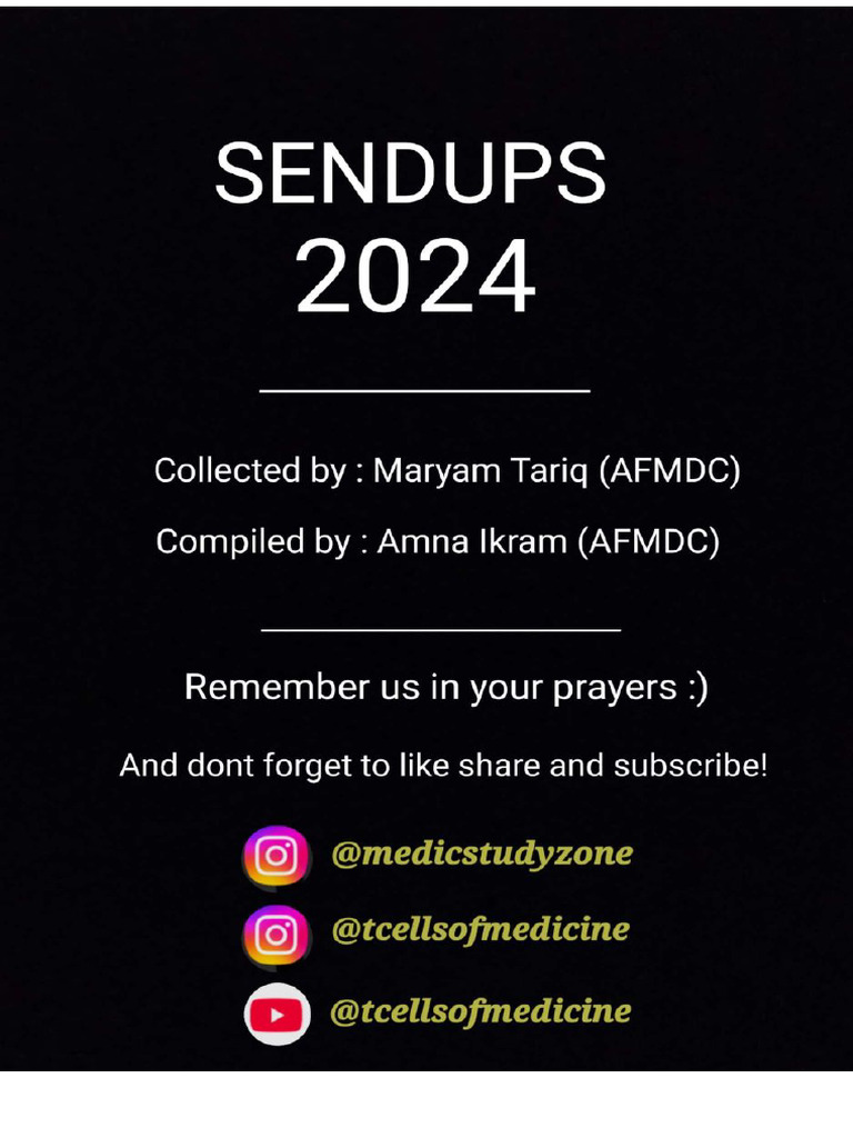 Sendups 2024 by Amna&Maryam | PDF