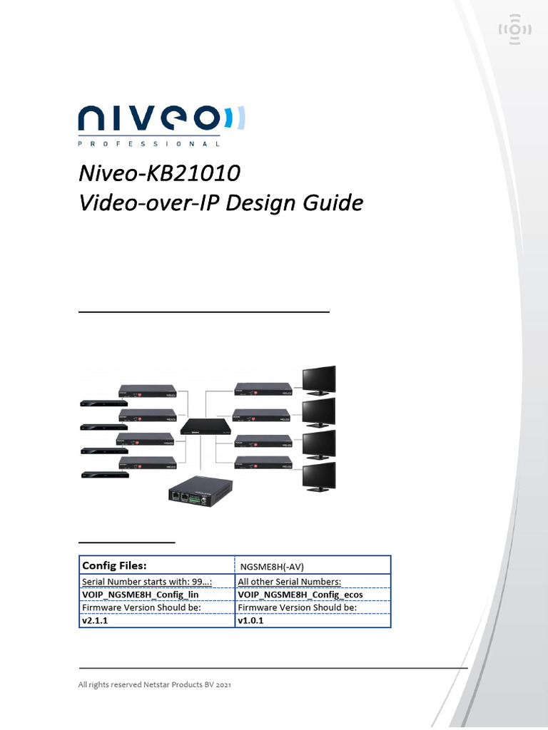 Niveo-Professional-VoIP-installations-v1 | PDF | Ip Address | Internet Architecture