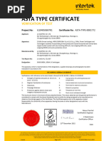 ASTA Type Test Certification Overview | PDF | Quality Assurance ...