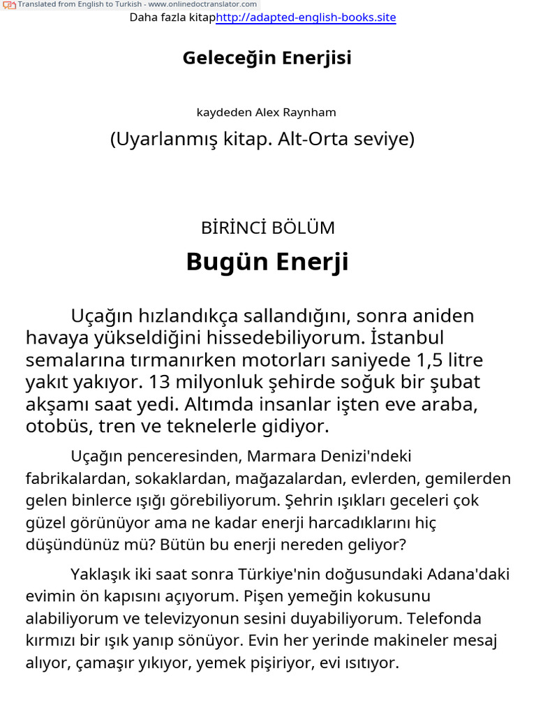 Alex Raynham-Future Energy - En.tr | PDF