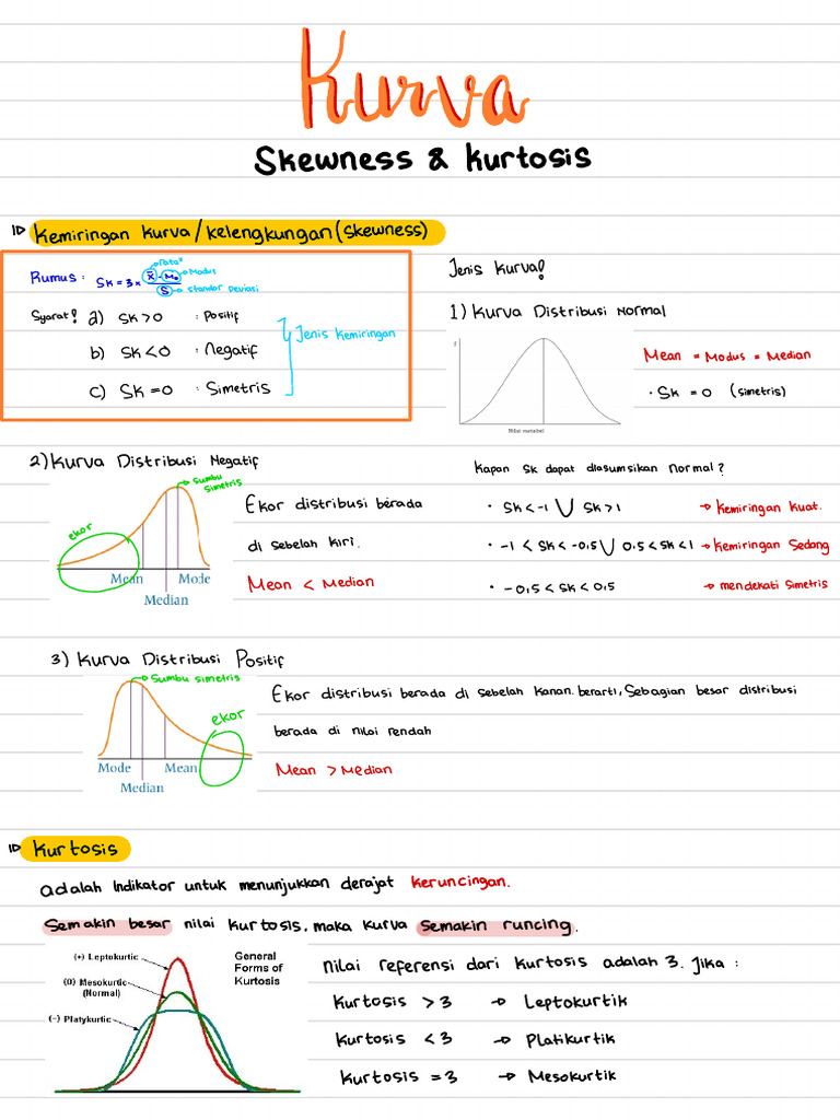 Skewness & Kurtosis | PDF