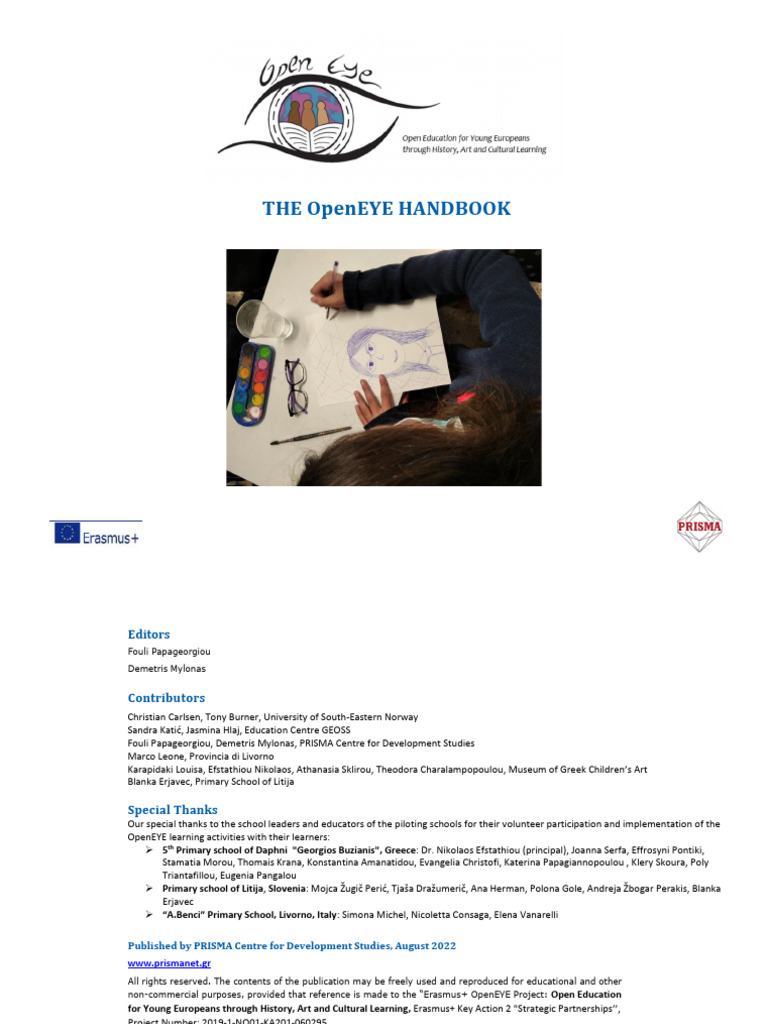 OpenEYE Handbook for Educators | PDF | Learning | Methodology