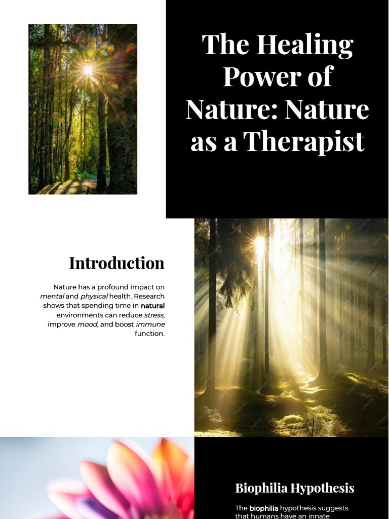 Wepik The Healing Power of Nature Nature As A Therapist ...