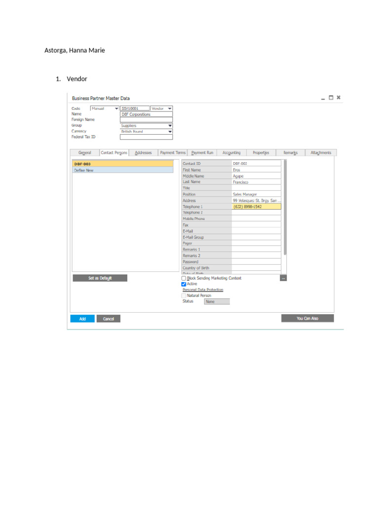 08 TaskPerformance 1 Astorga | PDF