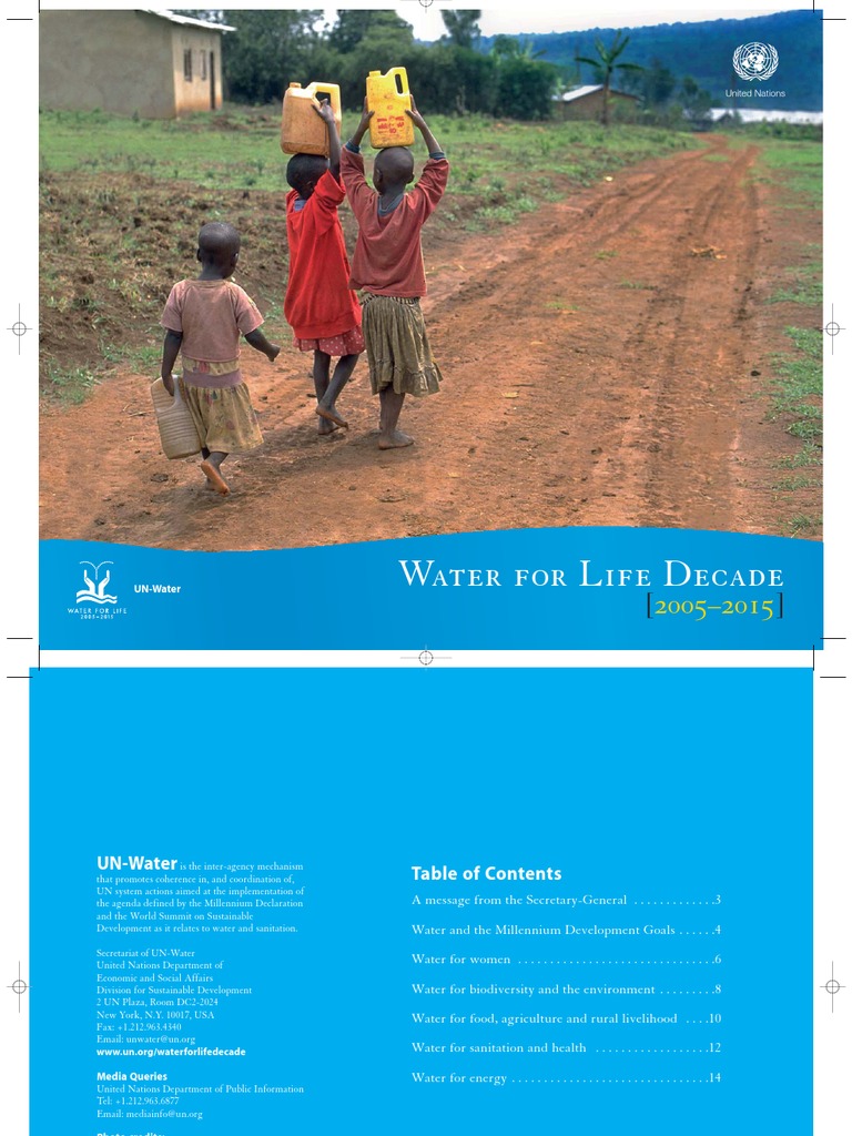 Water For Life | PDF | Business