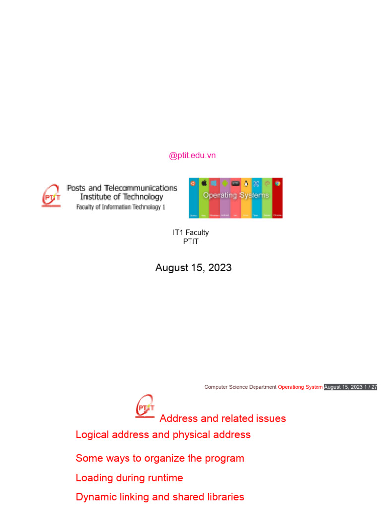 Chapter3_Memory_Management_1_CLC | PDF | Library (Computing) | Computer Program
