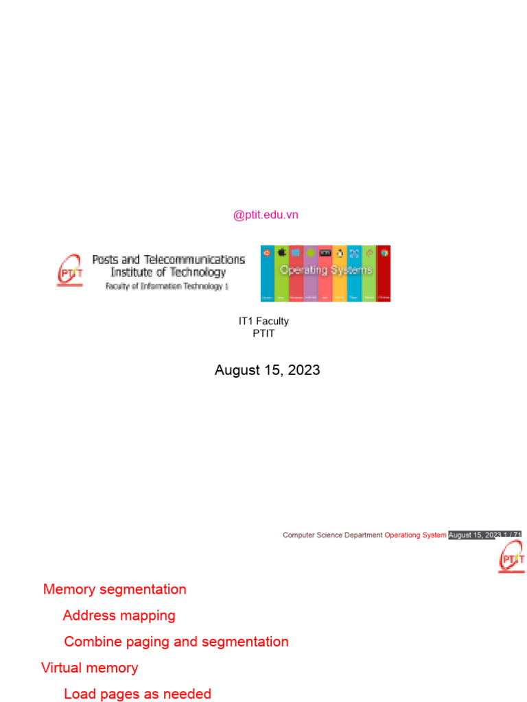 Chapter3 Memory Management 3 CLC | PDF | Process (Computing) | Computer Programming