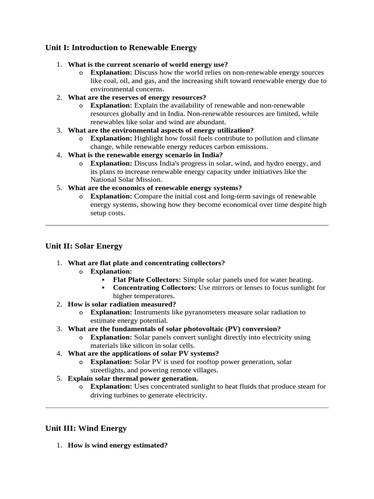 Renewable Energy | PDF