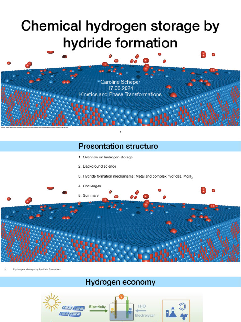 hydrogen_storage_by_hydride_formation_caroline | PDF | Adsorption ...