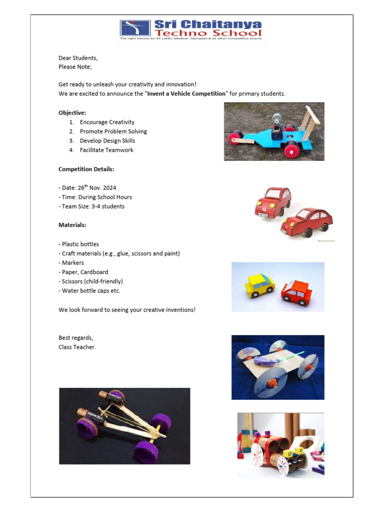 Note For Competition | PDF