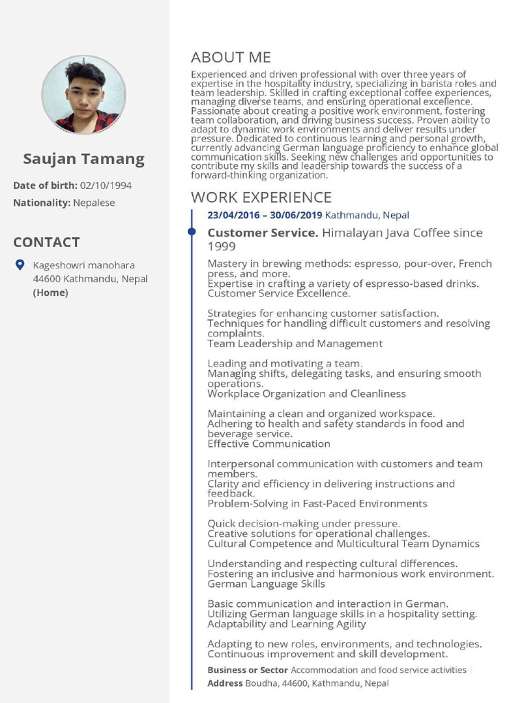 Europass CV (1) - Page-0001 | PDF