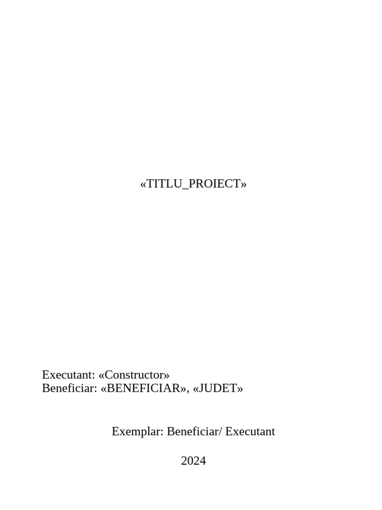 01. Foaie Titlu_model | PDF