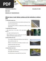 Road Sign Cheat Sheet | PDF | Lane | Traffic