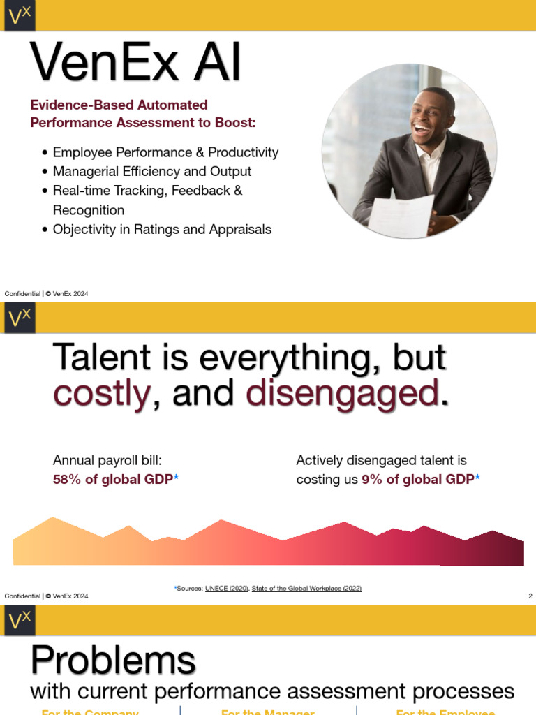 VenEx AI - Evidence Based Automated Performance Assessment (Hiring).pptx | PDF | Artificial ...