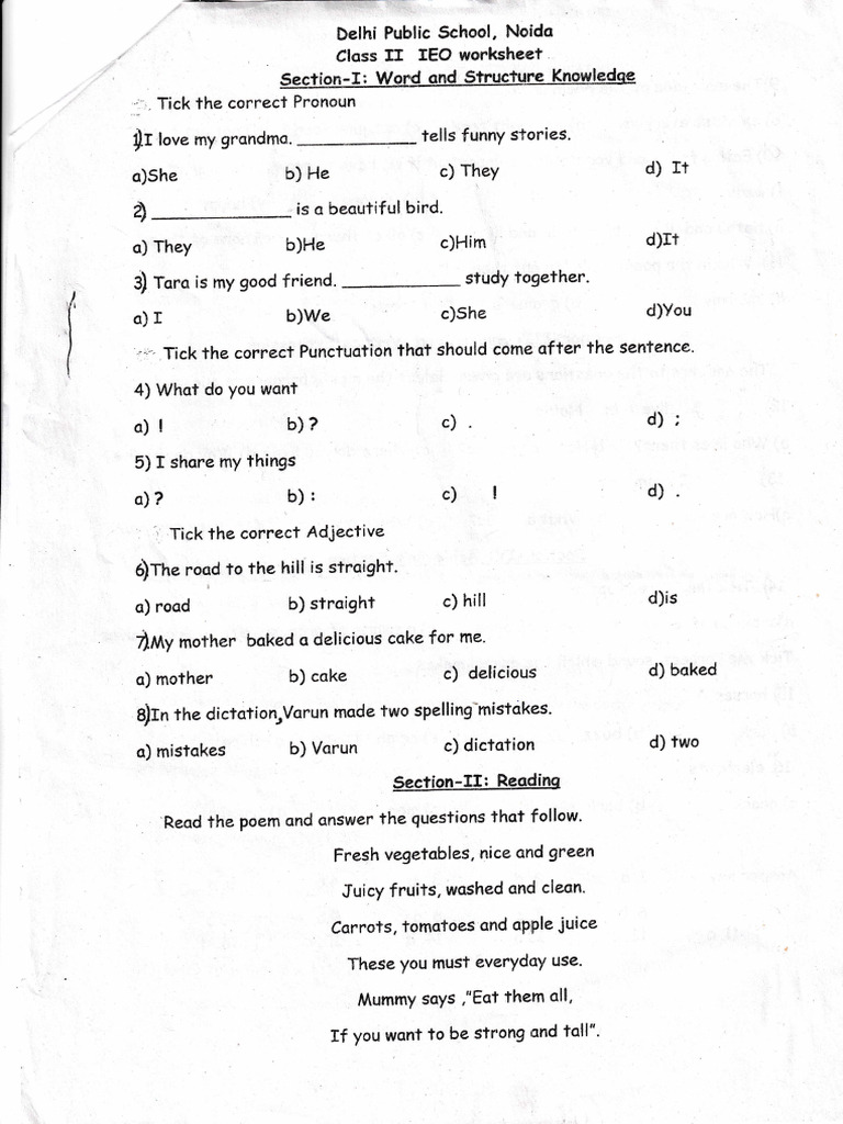 Eng Worksheet 4 | PDF