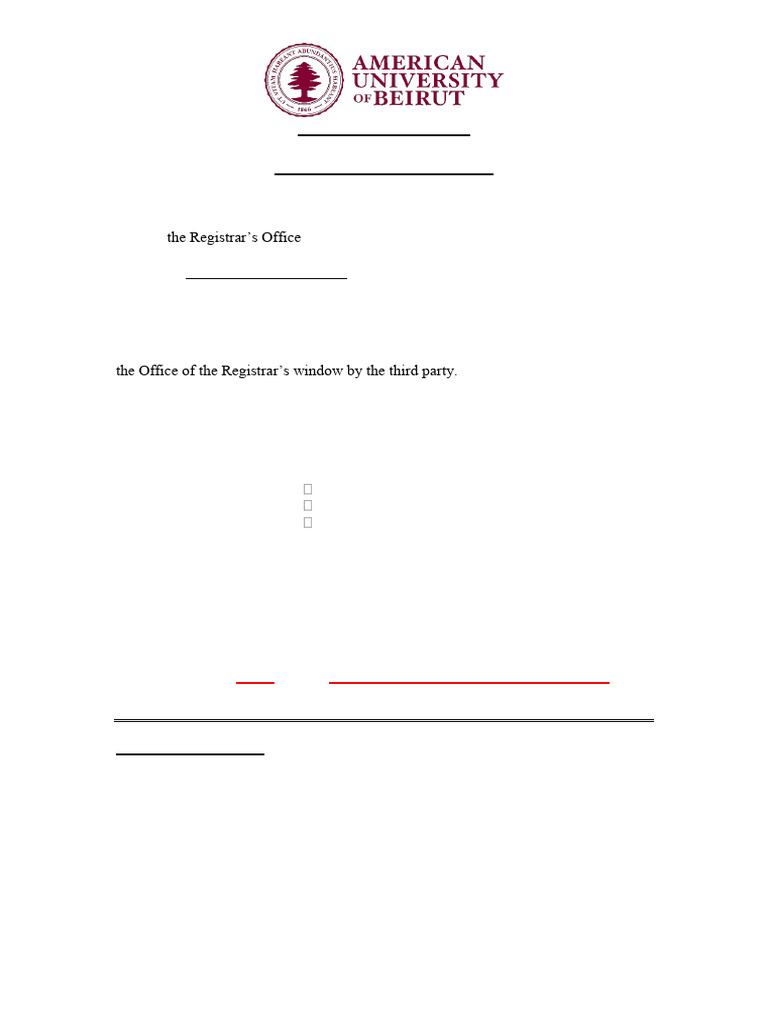 Authorization Form | PDF