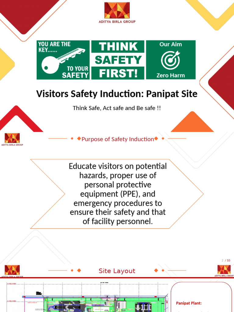 Visitors Induction V2 - New | PDF | Personal Protective Equipment | Safety