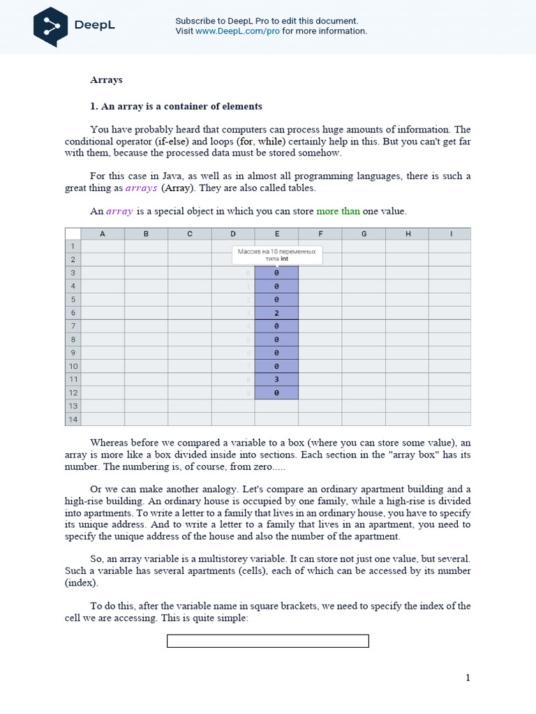 Assignment 2.1.(Arrays) | PDF | Integer (Computer Science) | Data Type Assignment 2.1.(Arrays) | PDF | Integer (Computer Science) | Data Type