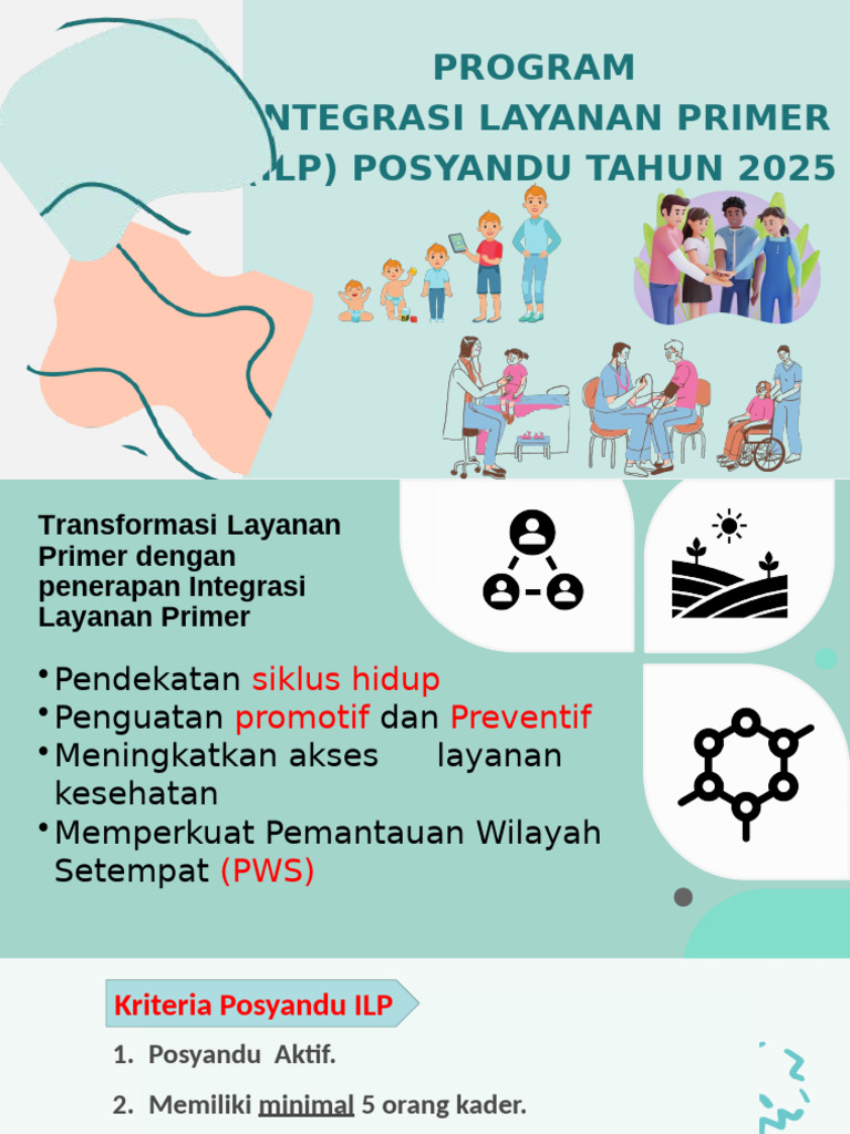 Program ILP Posyandu 2025 dan Kriterianya | PDF