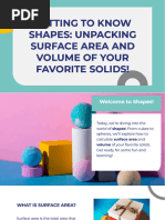 3D Shapes Formulas | PDF