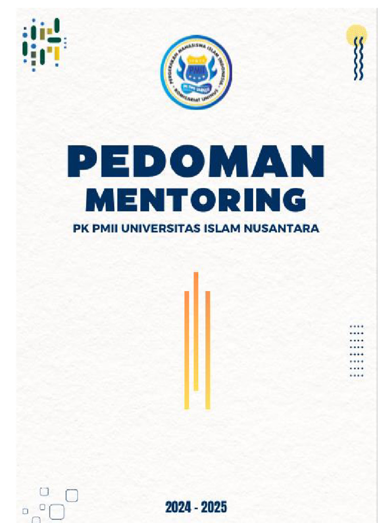Pedoman Mentoring PK Pmii Uninus | PDF