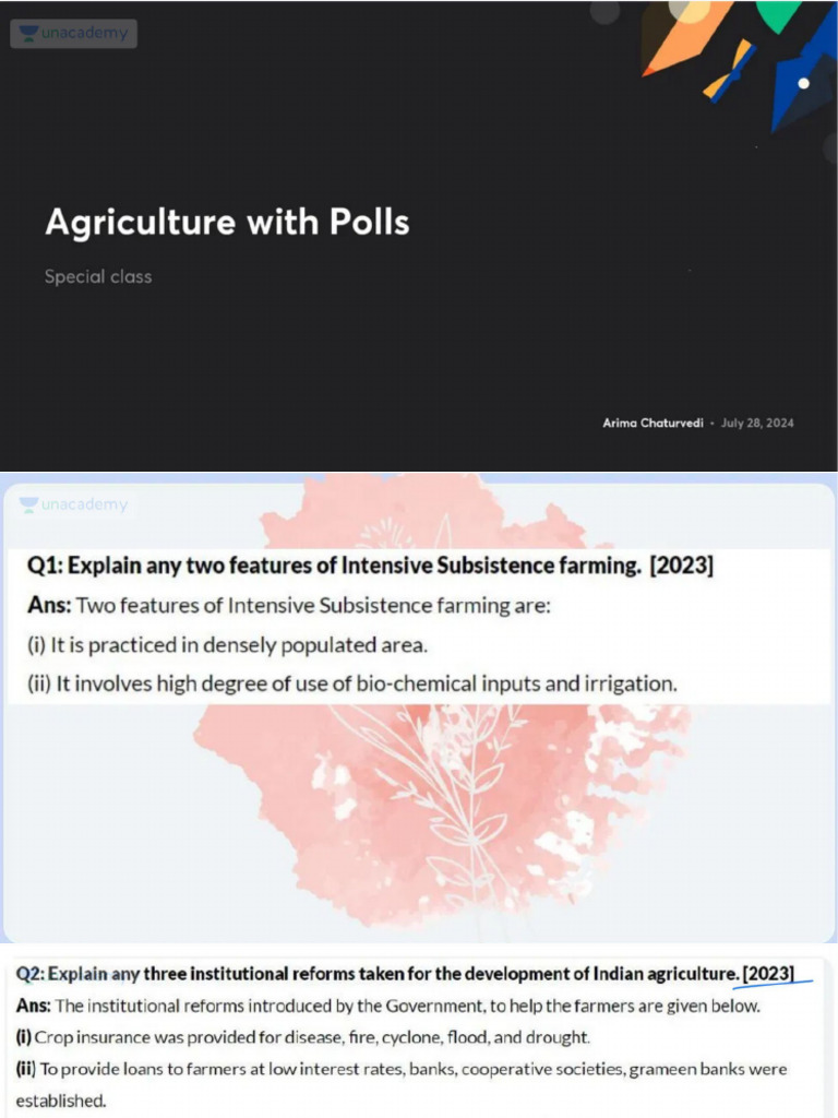 Agriculture Geography | PDF