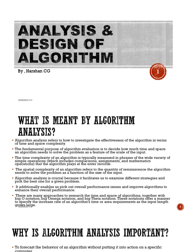 Understanding Algorithm Analysis Basics | PDF | Algorithms | Time ...