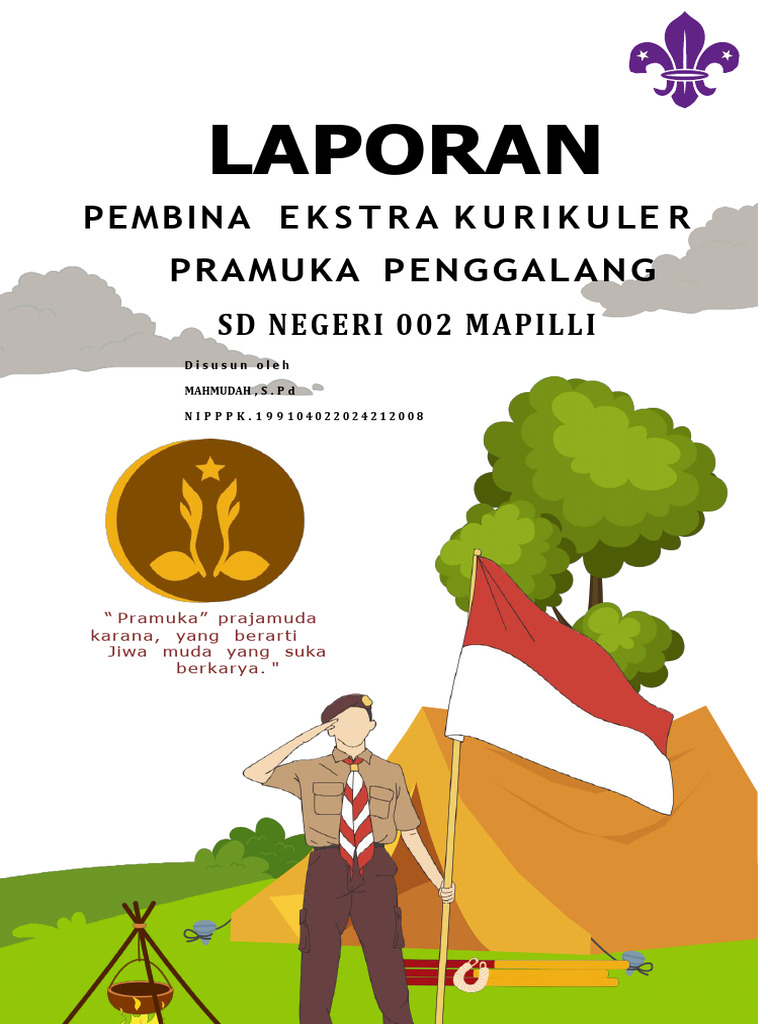 Laporan Kegiatan Pramuka SD 002 Mapilli | PDF