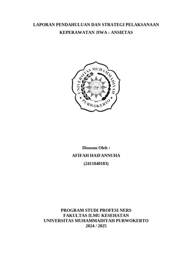 LP SP Ansietas | PDF