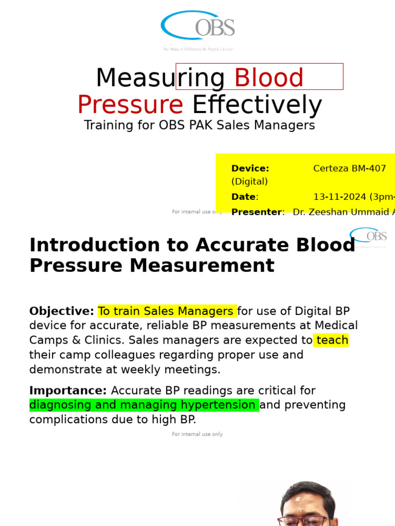 Accurate Use of Certeza BM-407 BP Monitor | PDF | Blood Pressure ...