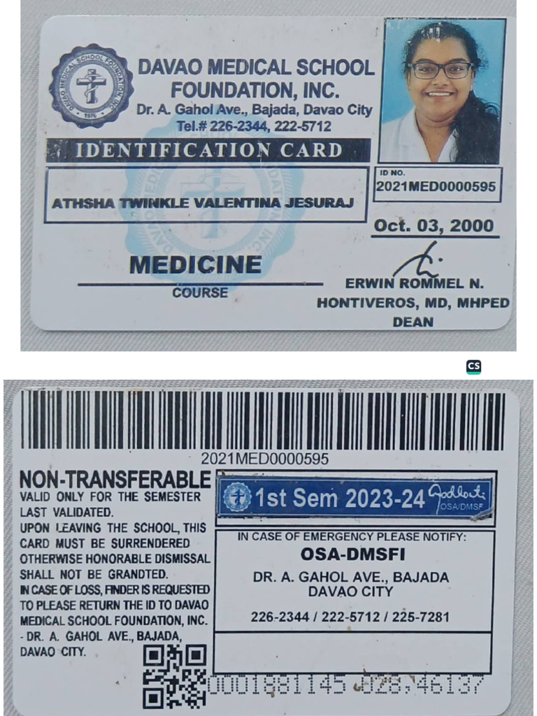 ID Card DMSFI | PDF