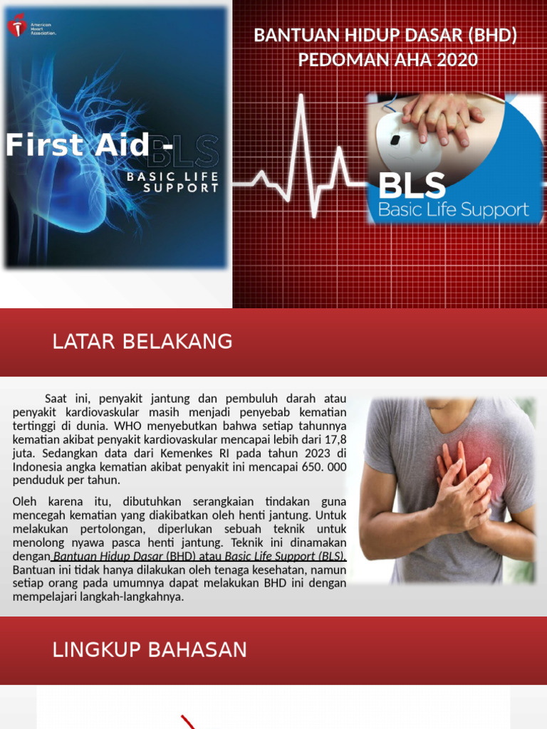 First Aid - Basic Life Support | PDF
