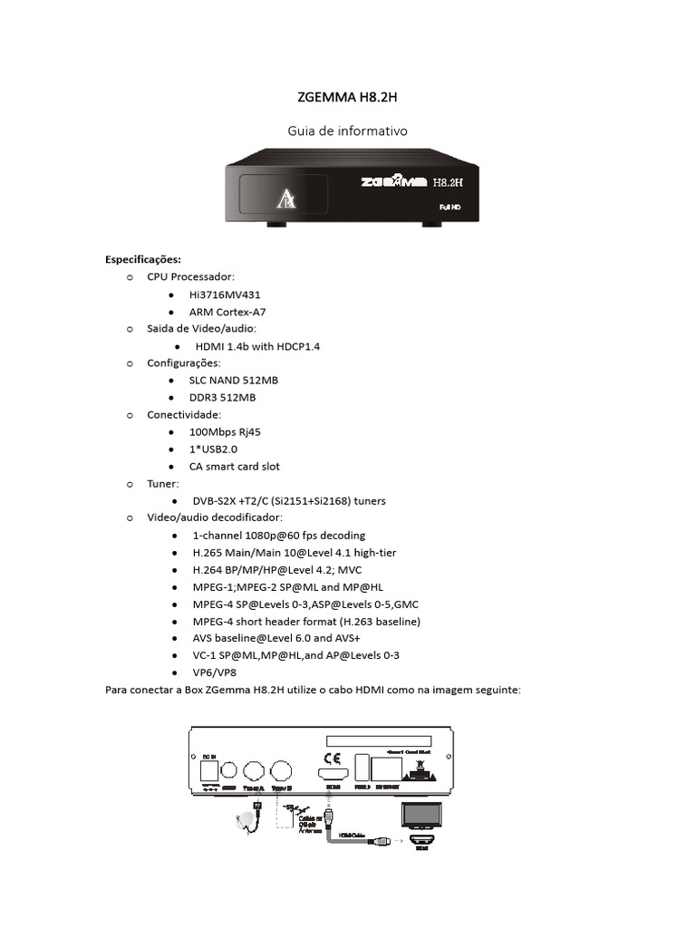 H8_Guia- PT-PT | PDF