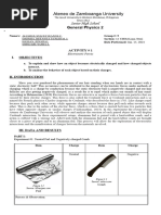 Static Electricity Lab | PDF | Electric Charge | Force