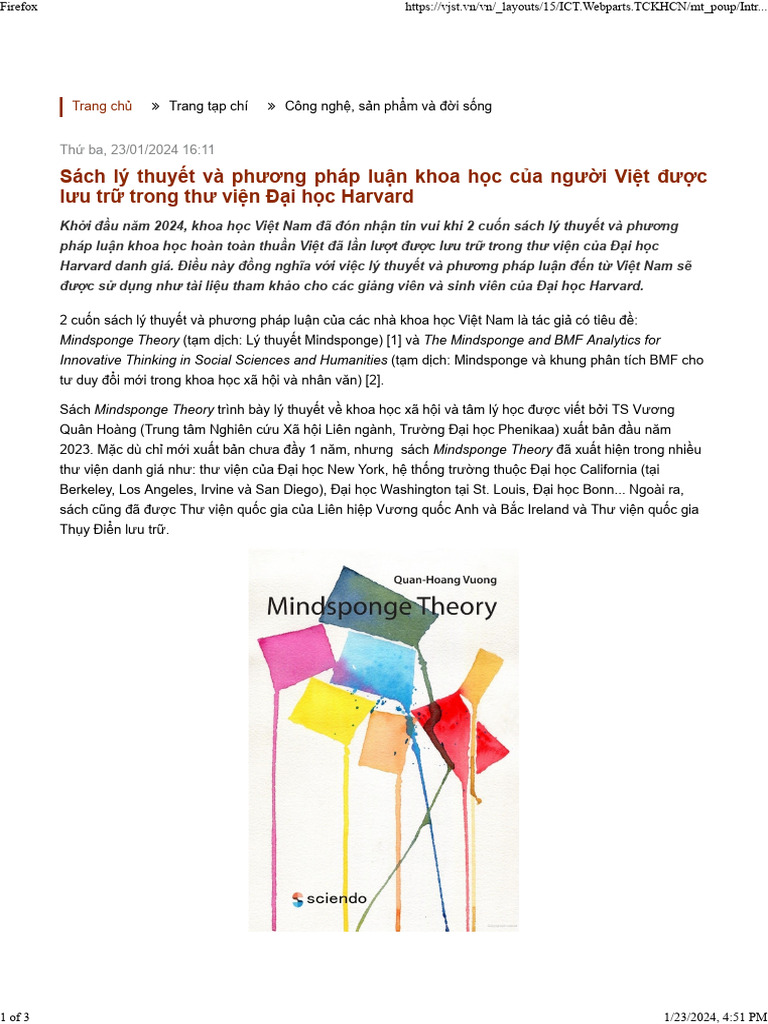 Sách Lý Thuy T Và PH NG Pháp Lu Nkhoah CC Ang Ivi T C L Utr Trong TH Vi N Ih C Harvard | PDF