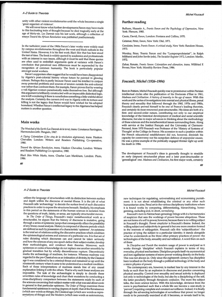 Foucault | PDF | Discourse | Michel Foucault