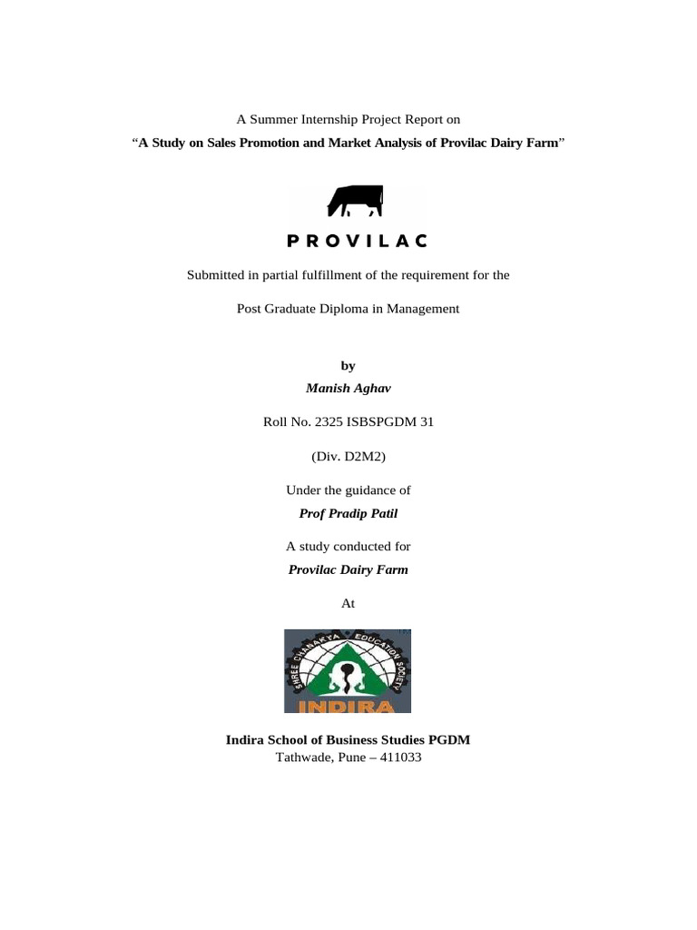 Ready For Print Report | PDF | Dairy Cattle | Agriculture