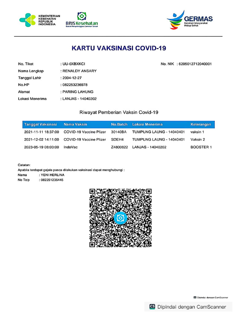 Vaksin 3 Boster | PDF